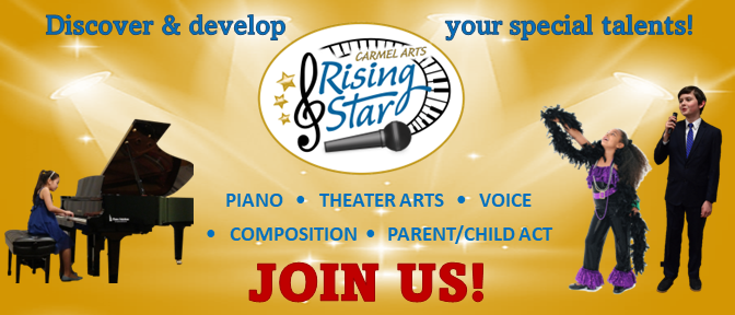 Carmel Arts RISING STAR COMPETITION – ONLINE - International Talent Academy